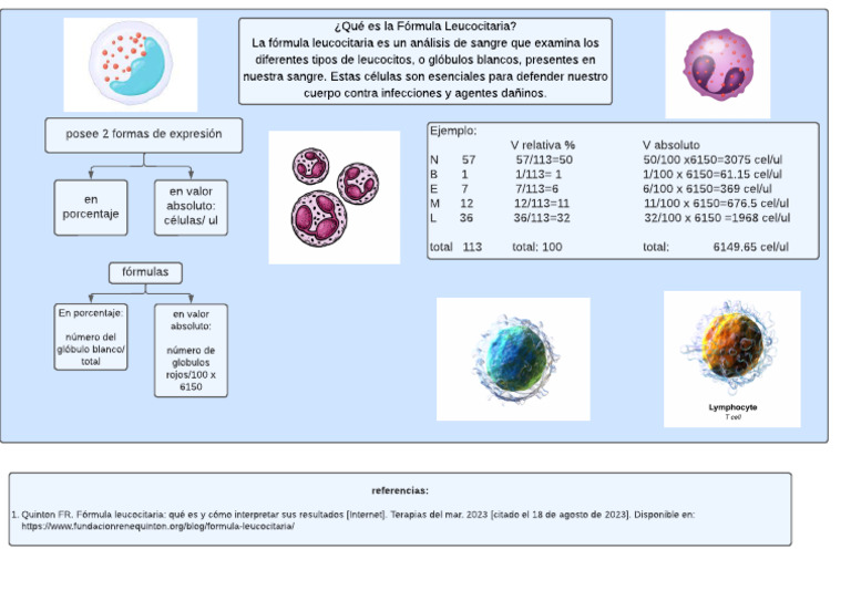 Fórmula Leucocitaria | PDF | Leucocito | Sangre