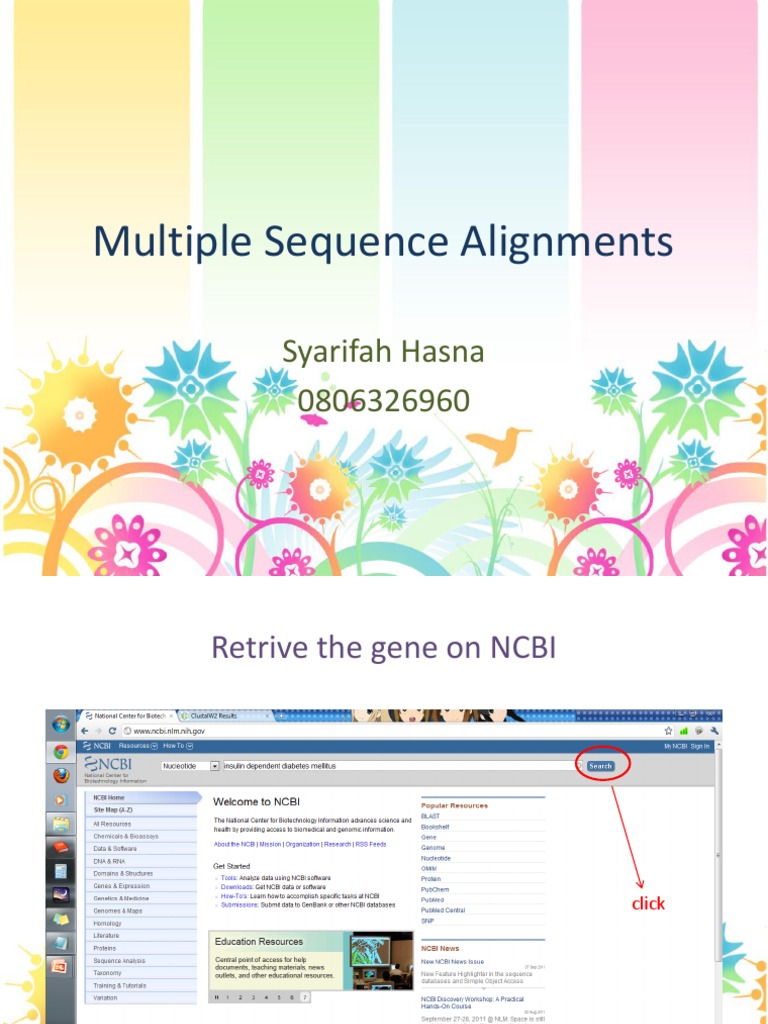 Multiple Sequence Alignment Guide | PDF