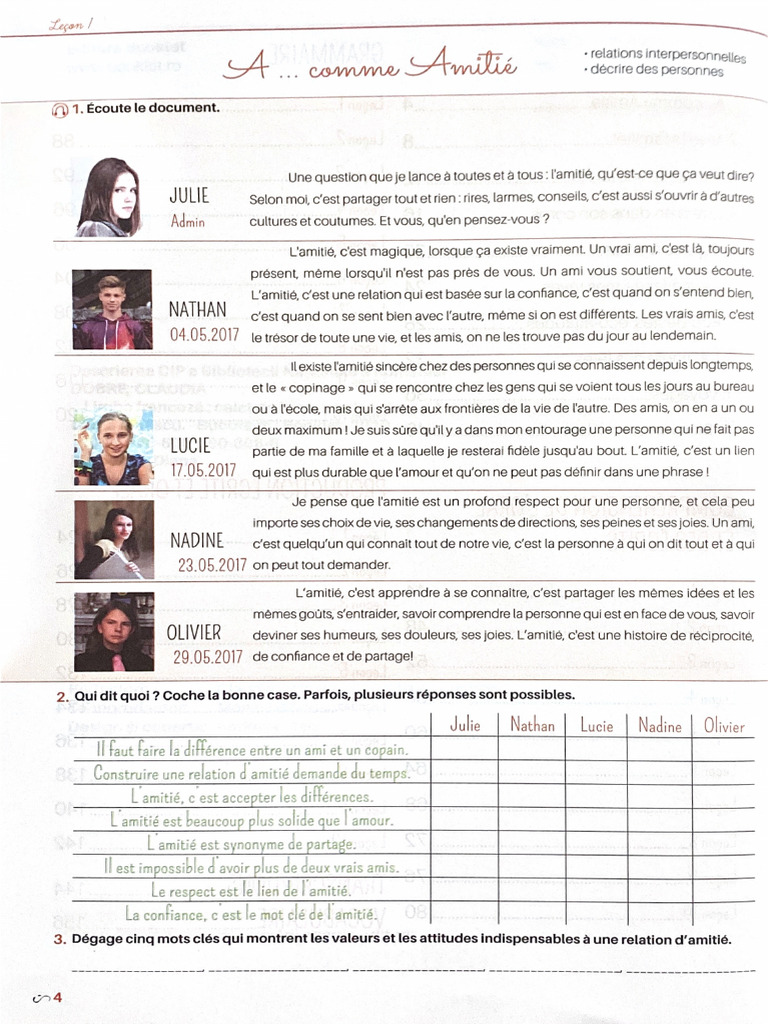 Booklet X Lectia 1 | PDF