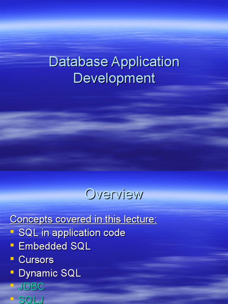 Aplicationdatabase Pdf Parameter Computer Programming Subroutine