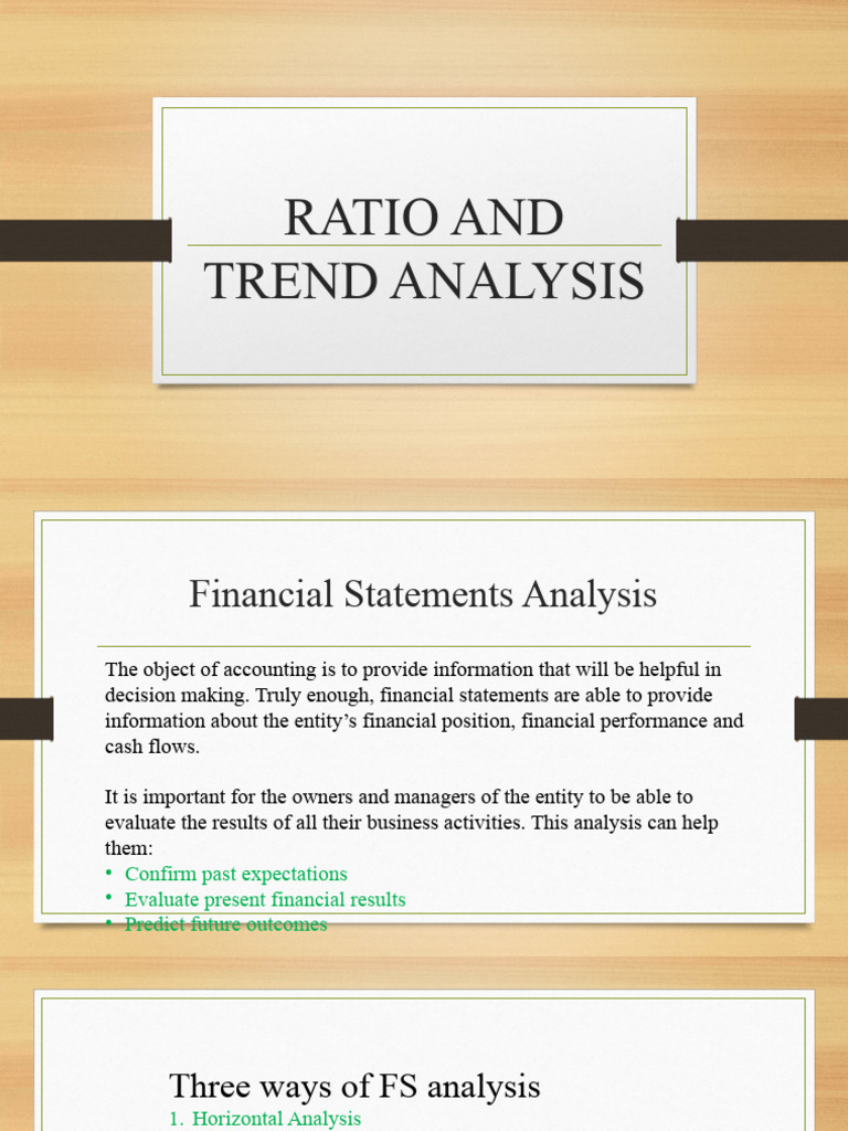 Ratio and Trend Analysis (FC) | PDF | Net Income | Equity (Finance)