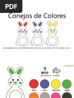 Colorea a Simón el Conejo | PDF