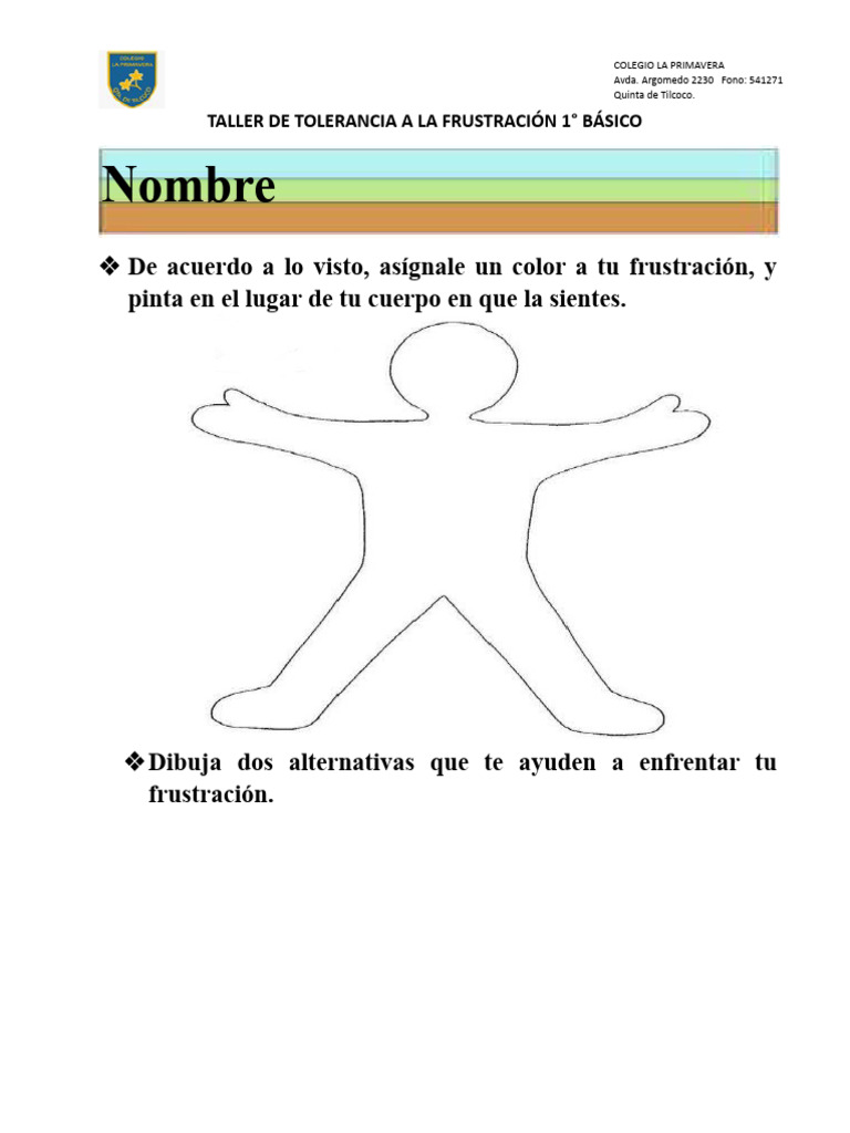 Taller de Tolerancia a La Frustración | PDF