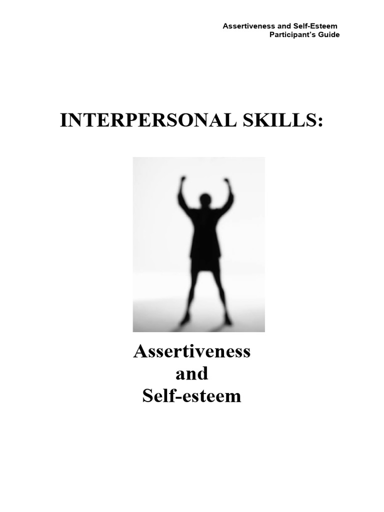 Assertiveness Skills | PDF | Self Esteem | Attitude (Psychology)