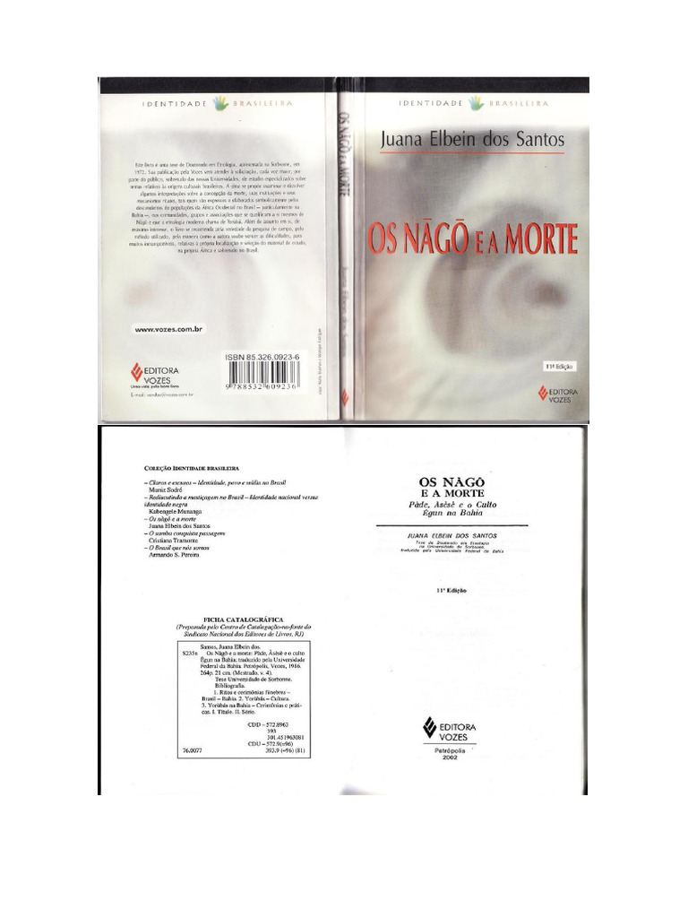 Os Nago e A Morte Juana Elbein 5 PDF Free | PDF