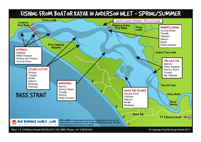 Boat Fishing Anderson Inlet - SpringSummer | PDF