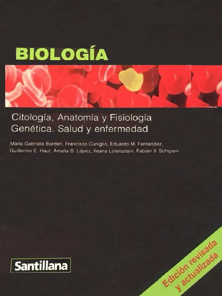 Biología Tapa Santillana - Compressed | PDF