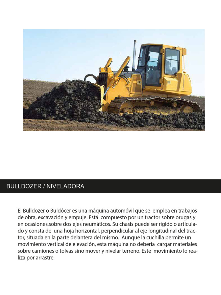 2-Bulldozer Rendimientos | PDF