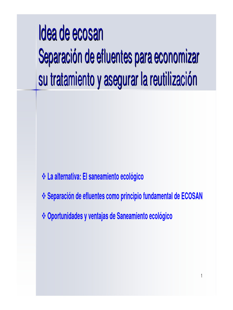3 Ecosan | PDF