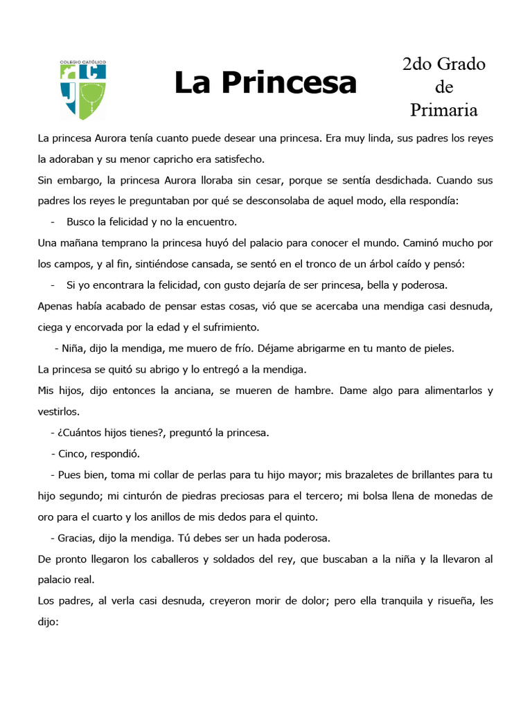 La búsqueda de la felicidad de Aurora | PDF