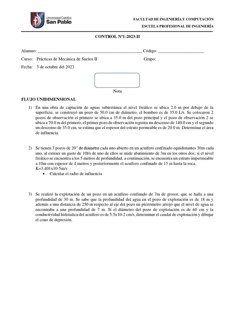 Control 23ii - Grupo Civ 5 | PDF