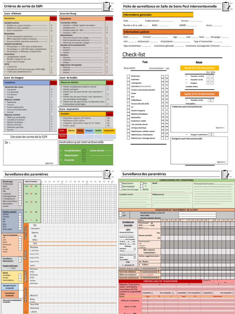 Fiche de Surveillance SSPI | PDF