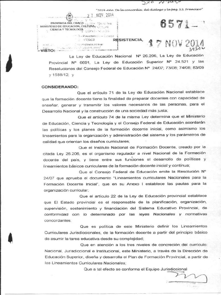 Resolucion 06571 14 y Anexo | PDF