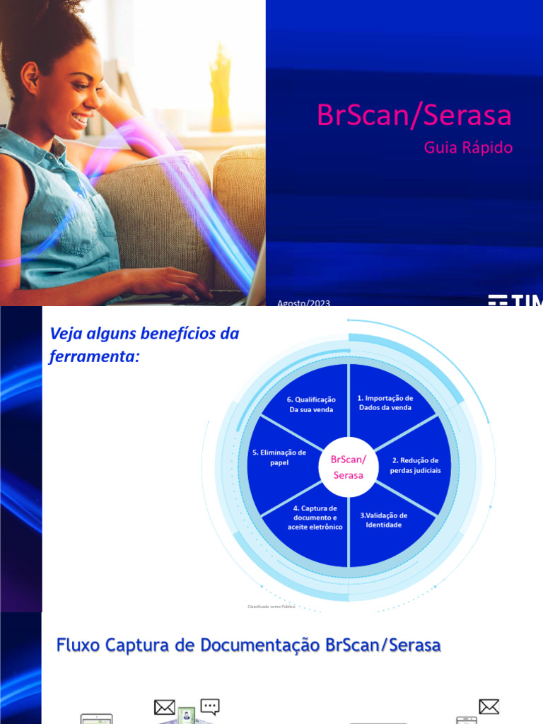 Guia Rápido - BRSCAN_SERASA - Agosto_KickOff | PDF