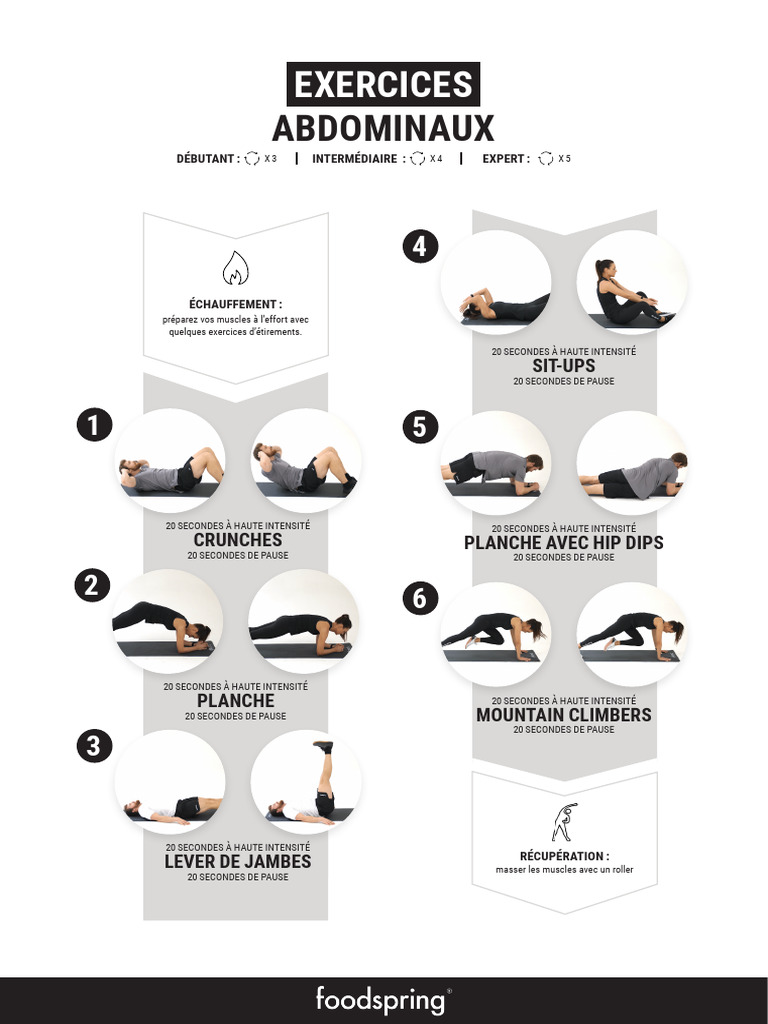 180810-FS-Exercices-Abdominaux_FR | PDF