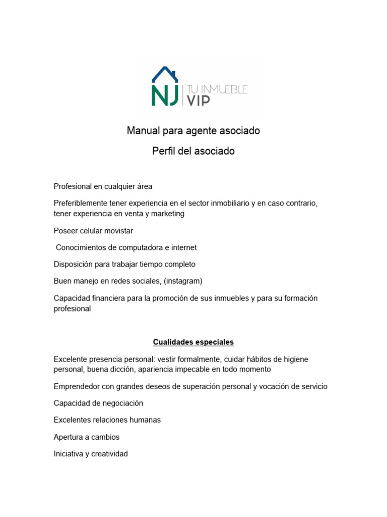 Manual para Un Agente Asociado Independiente | PDF