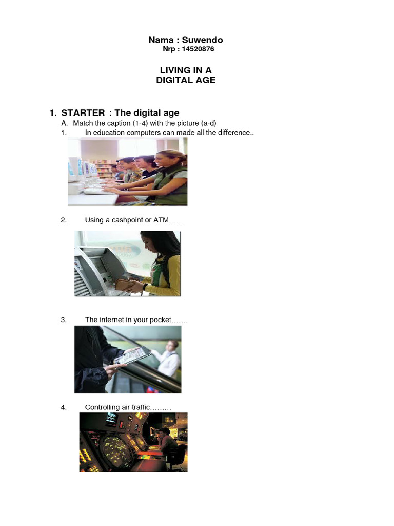 Living in A Digital Age | PDF