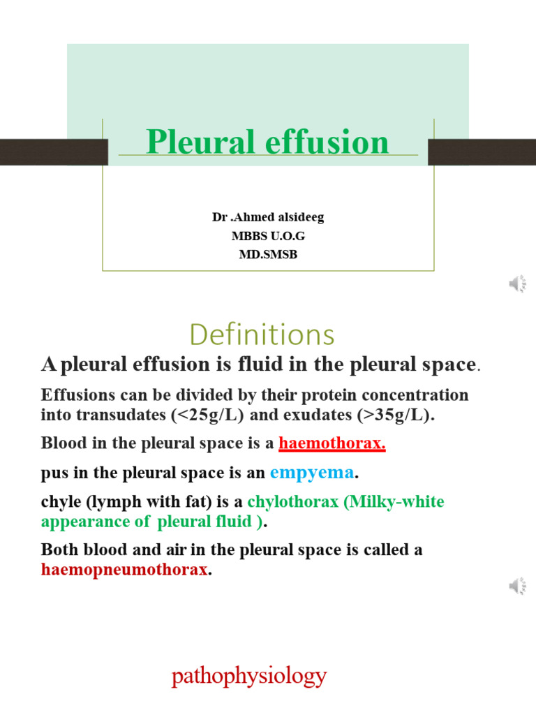 Plural Effusion | PDF