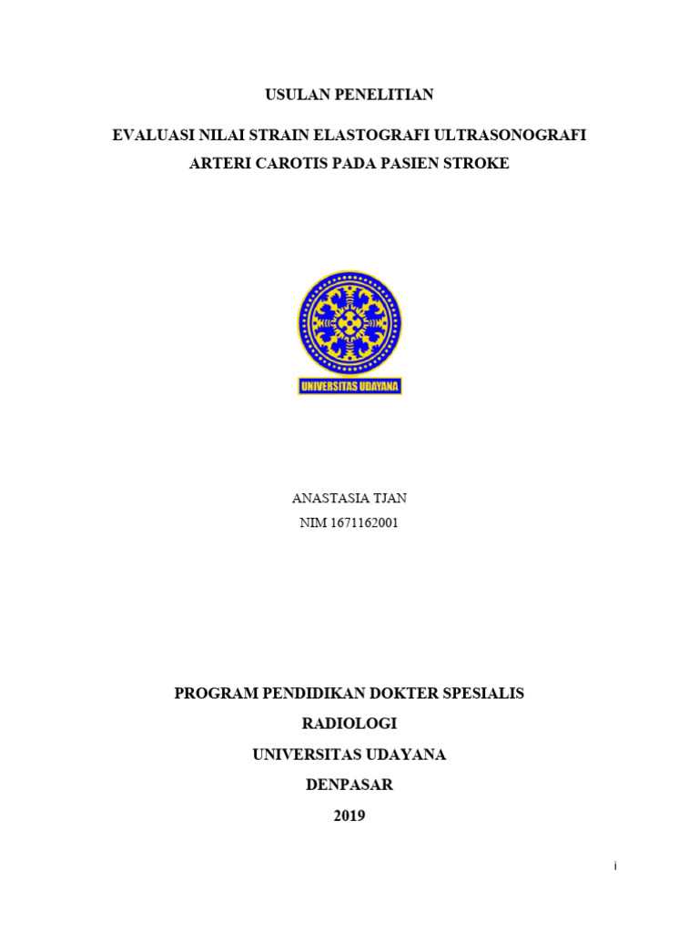 Usulan Penelitian | PDF