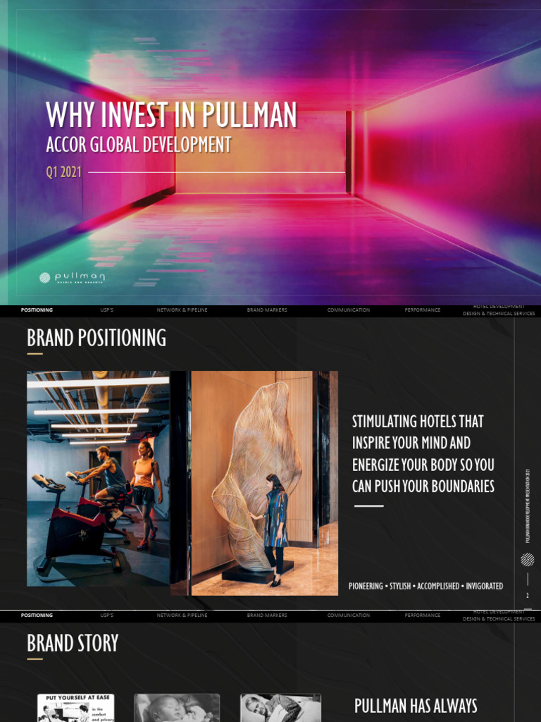 01 en Why Invest in Pullman Brochure-Accor Global Development Q1 2021 | PDF | Brand | Hotel