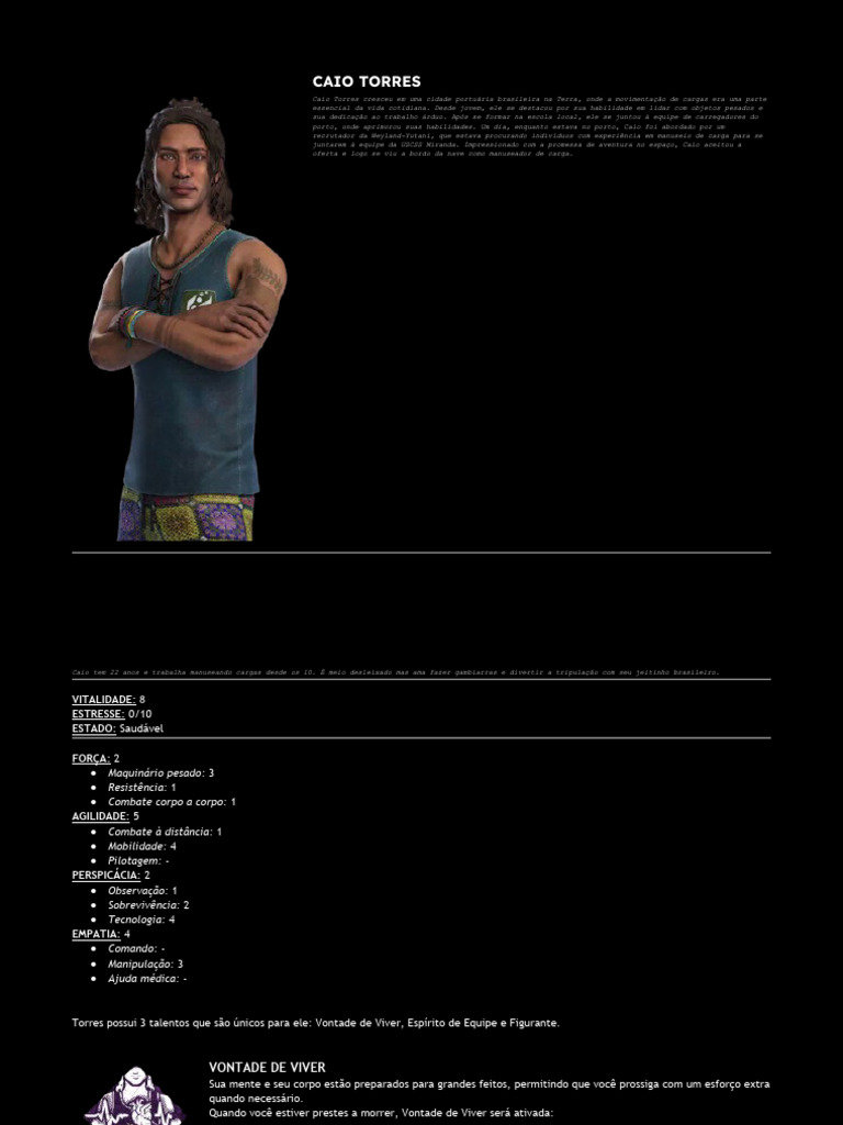 Caio Torres - ALIEN - Miranda | PDF