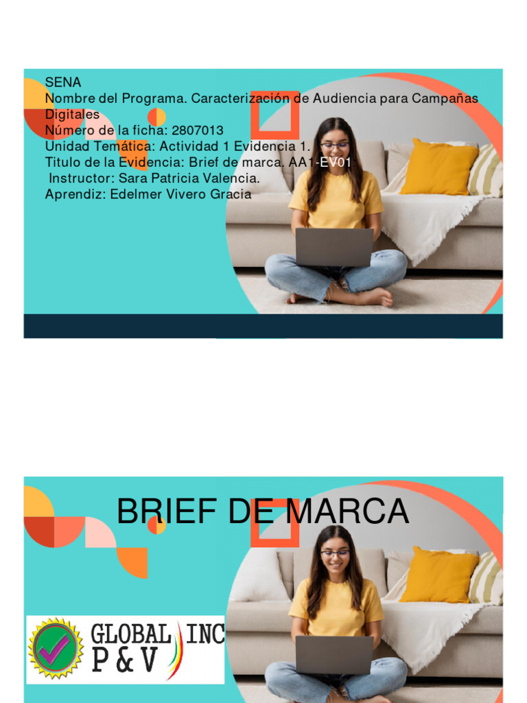 Evidencia Brief de Marca. AA1-EV01 | PDF | Business | Marketing