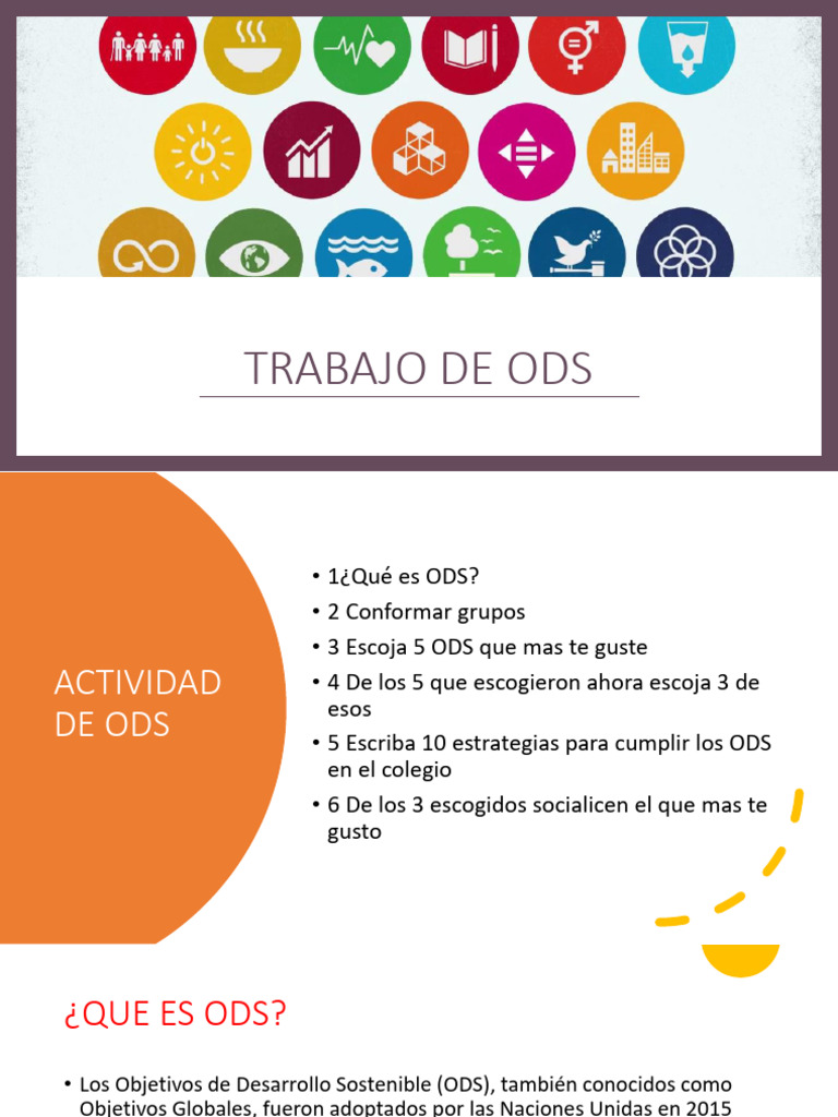 Trabajo de Ods | PDF | Estilo de vida