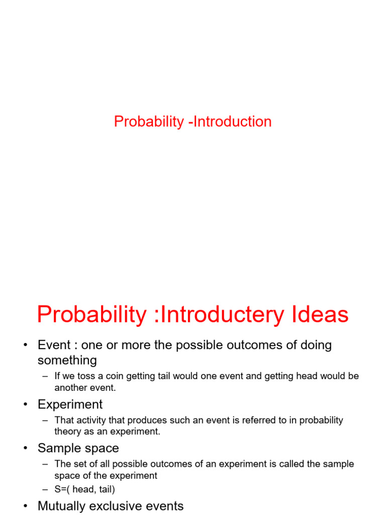 Probability | PDF