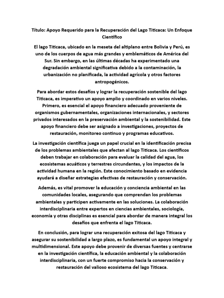 Ensayo Científico | PDF