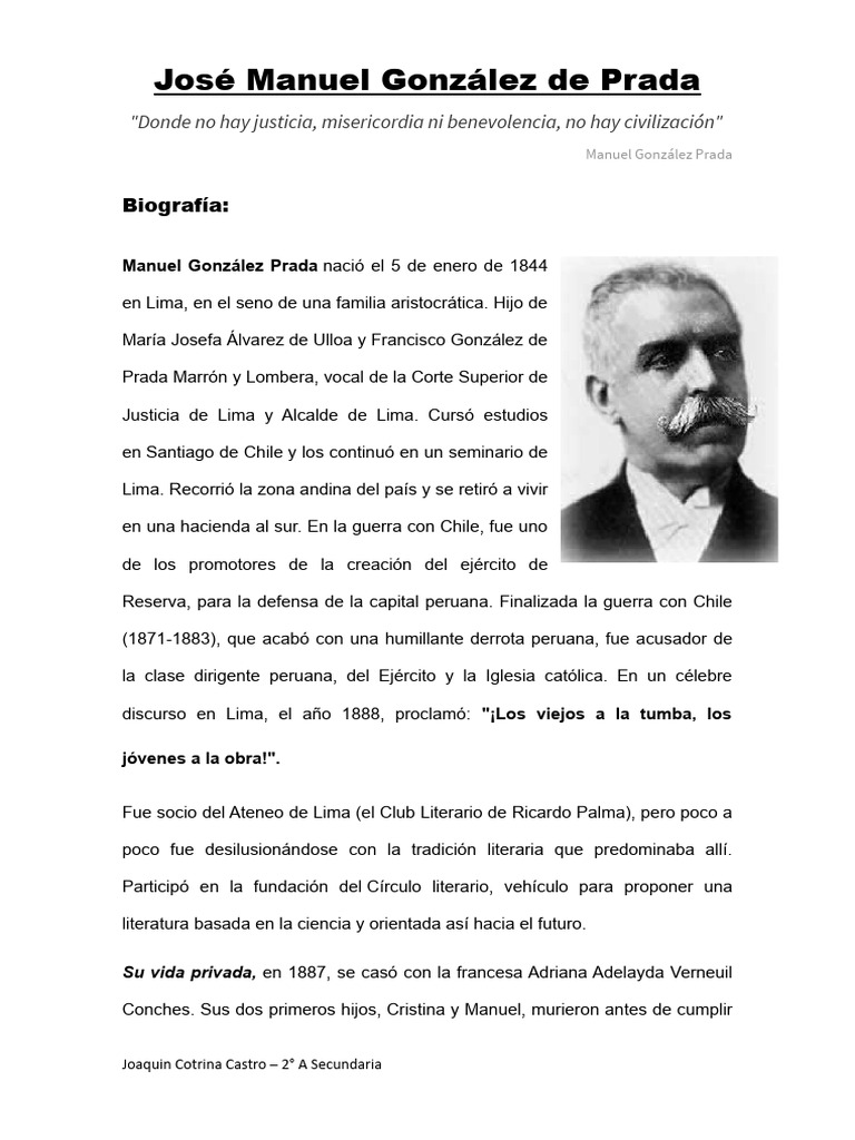 José Manuel González de Prada | PDF | Historia | Clásicos