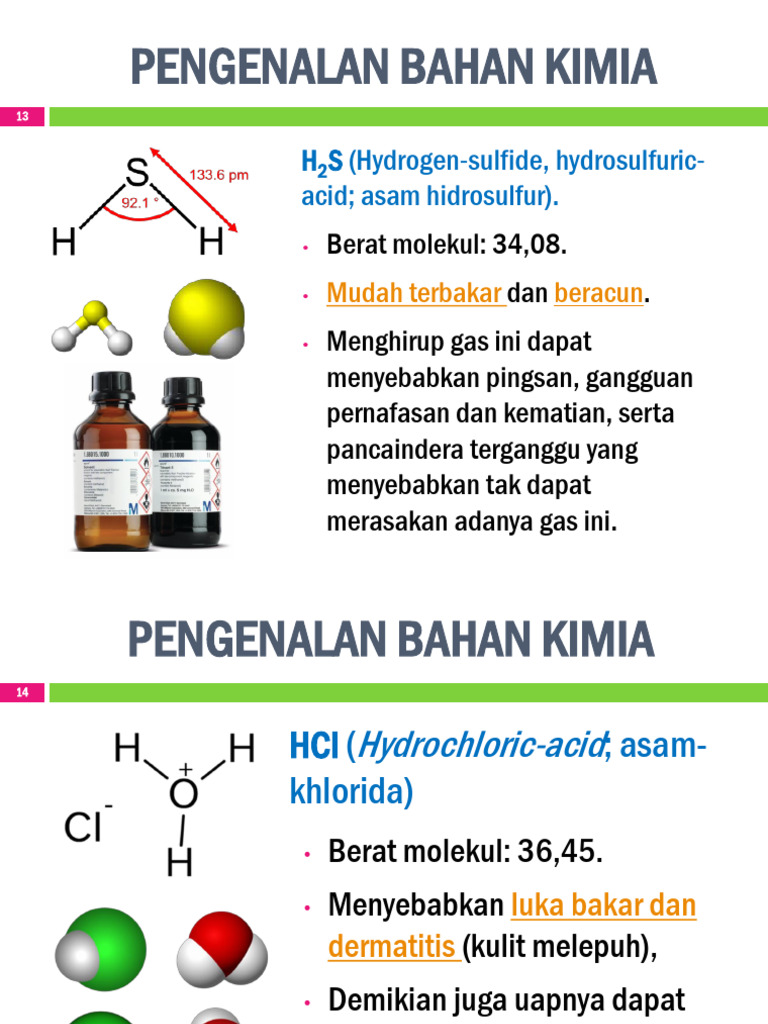 Beberapa Contoh Bahan Kimia | PDF