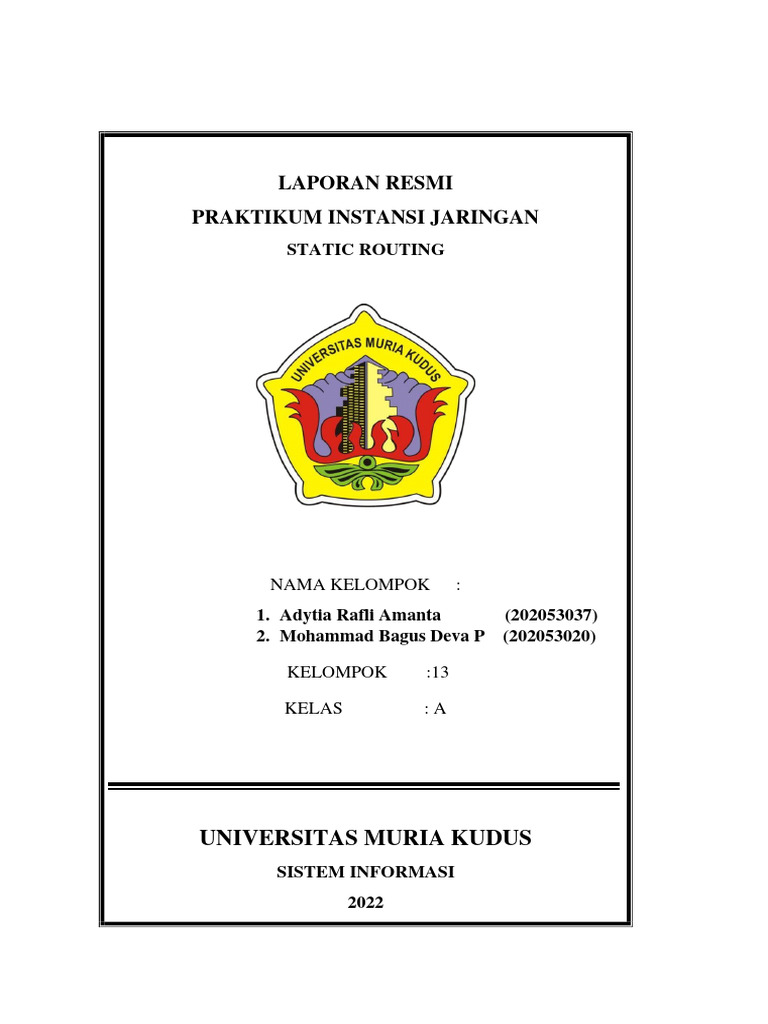 Laporan Resmi Ke-5 - Mohammad Bagus Deva Pratama - 202053020 | PDF