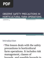 Pre-Operative Check Up of Farm Tools and Equipment | PDF | Plough | Tools