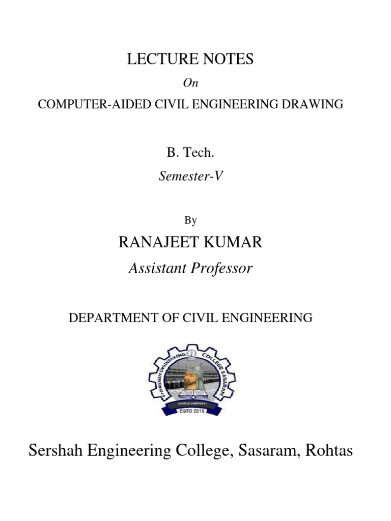 Autocad Chapter 1 Introduction Pdf