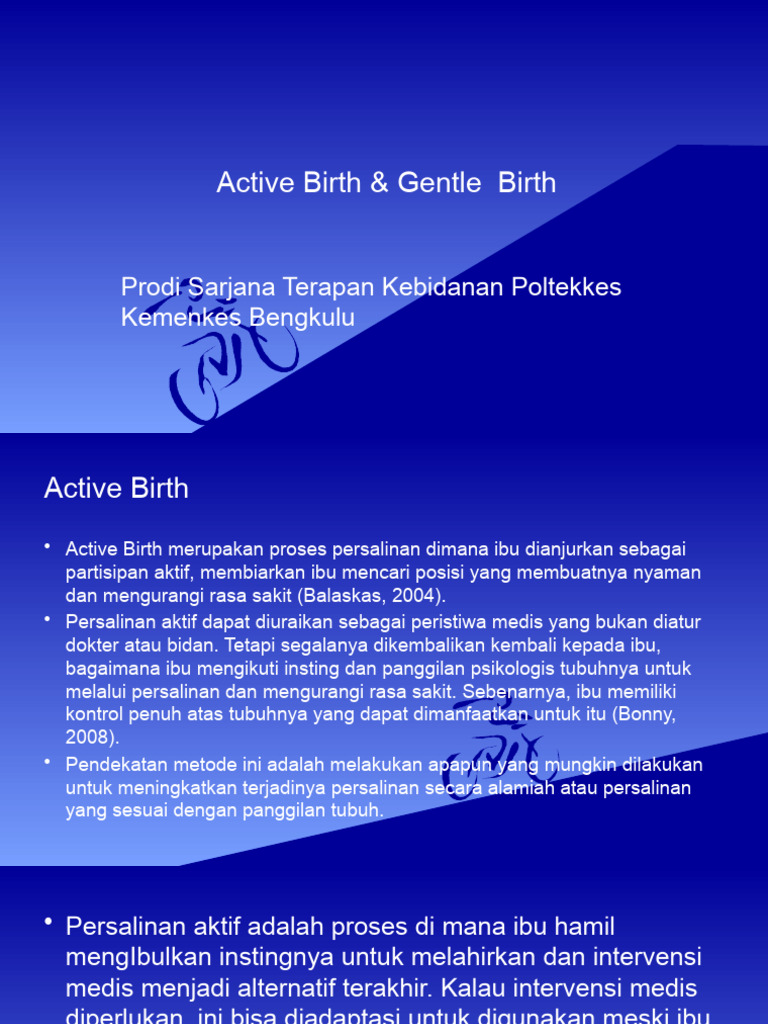 Active Birth | PDF