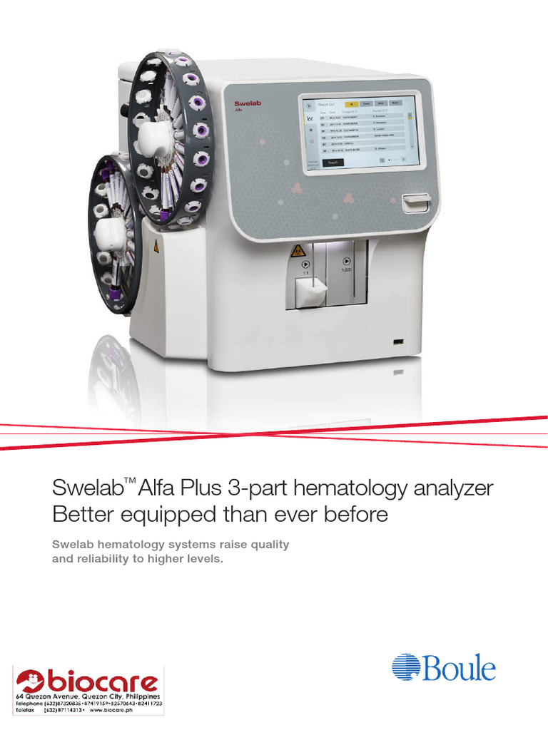 BOULE Swelab Alfa-Plus-Standard Brochure 2021 | PDF