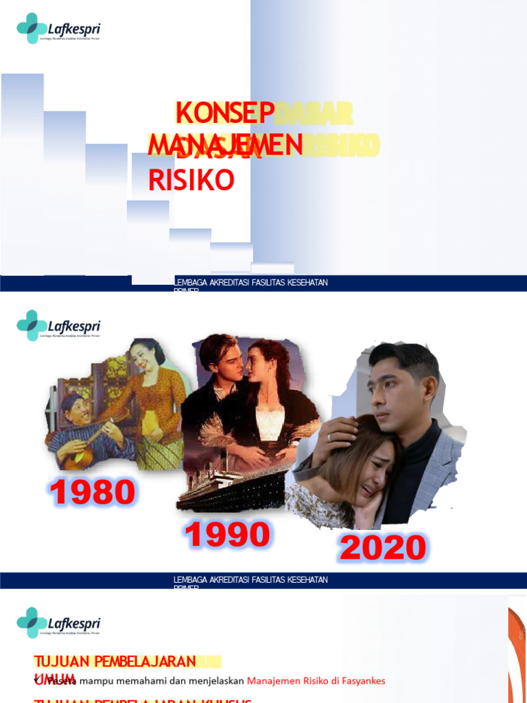 1-1 Konsep Dasar Manajemen Risiko | PDF