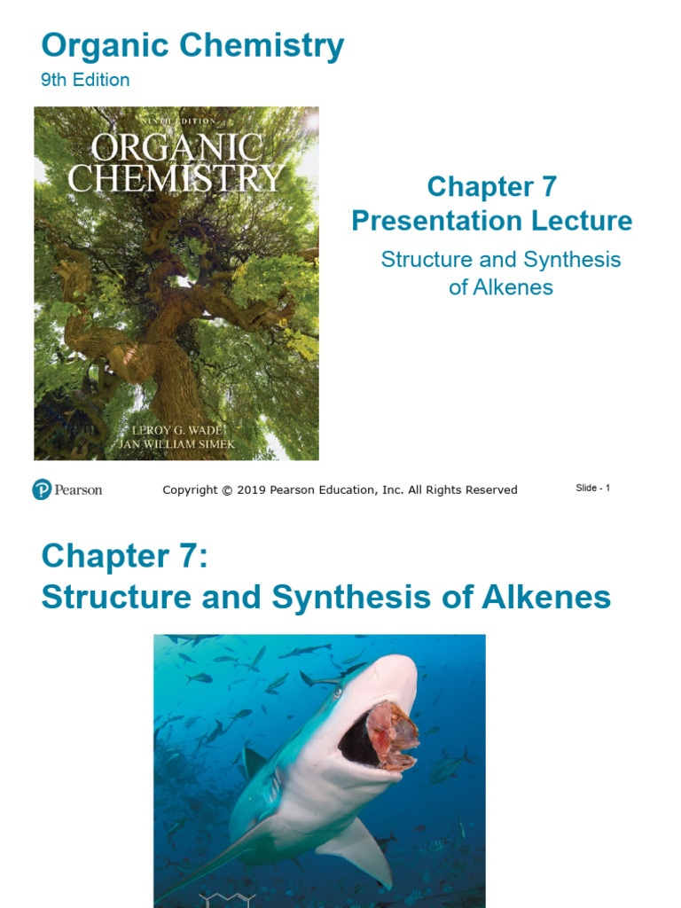 Wade 9e CH07 Struct Synthes Alkenes | PDF