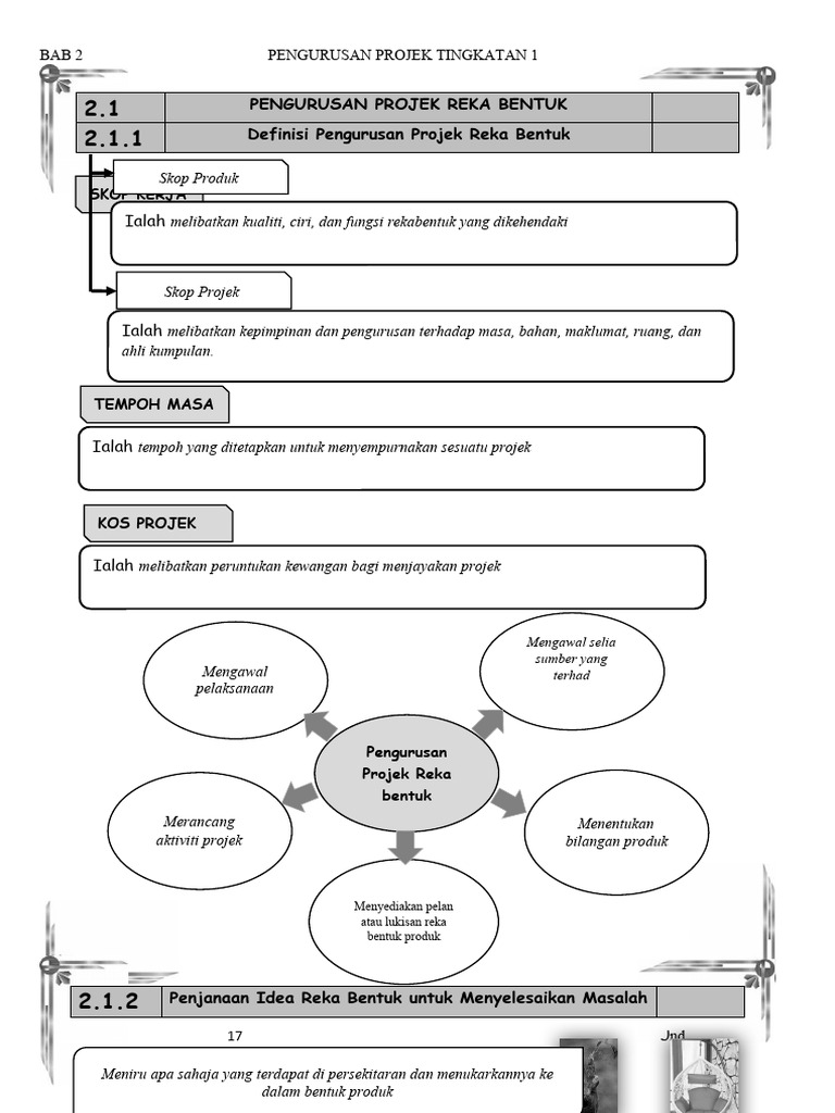 Bab 2 Skema Pengurusan Projek Pdf