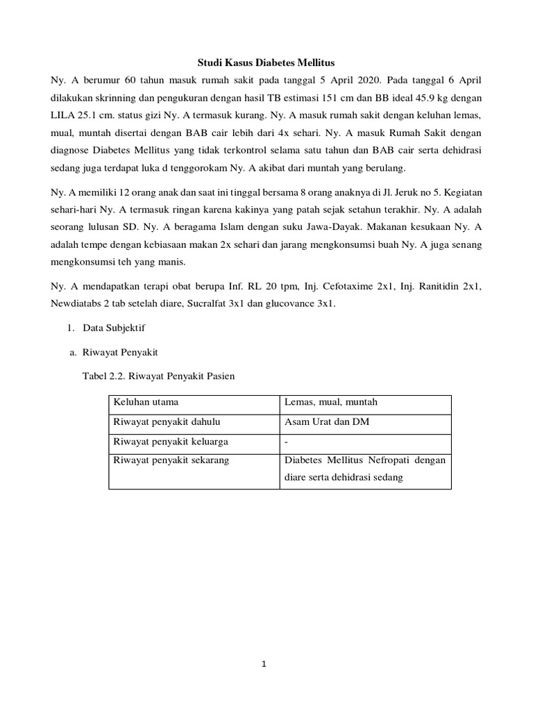 Contoh Pengerjaan Kasus PAGT | PDF