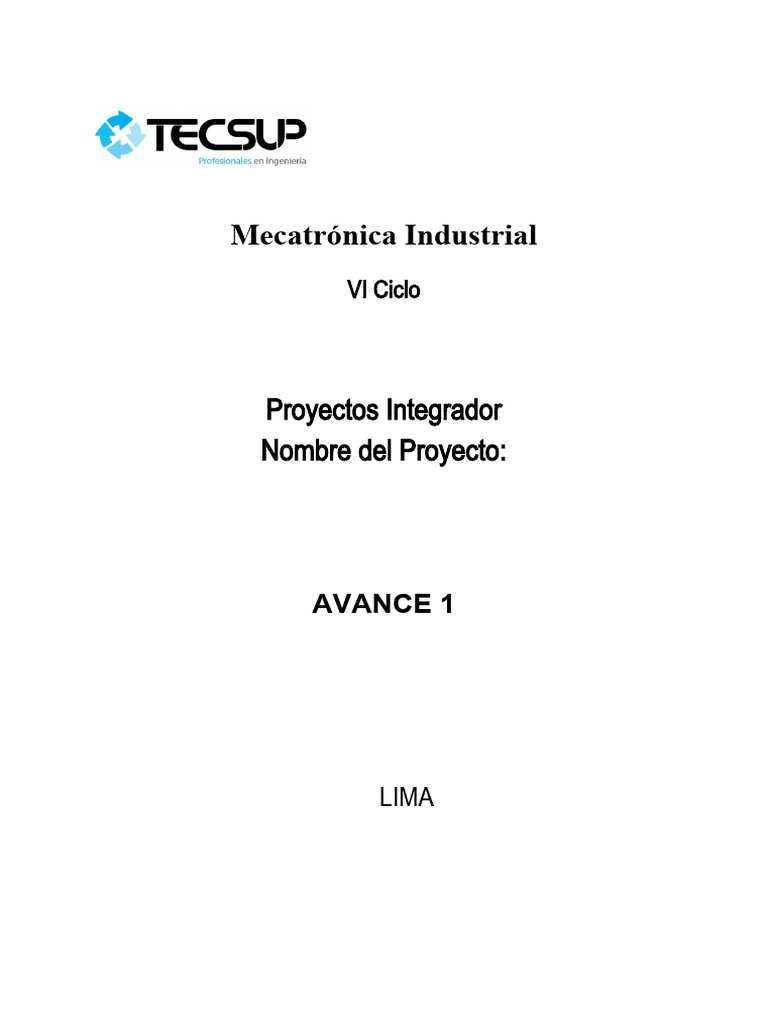 Avance 1-Pi-M | PDF