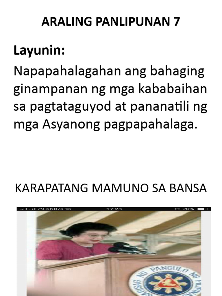 Mga Karapatan NG Kababaihan | PDF