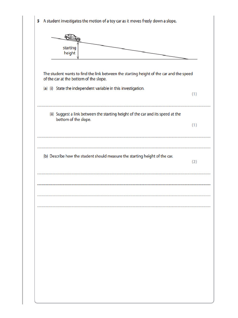Chapter 1 Exam Question | PDF