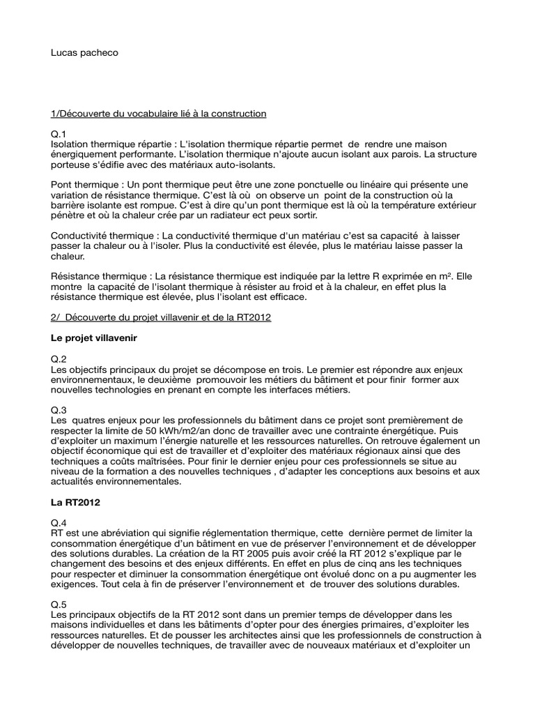 I2d Exercice Terminale | PDF