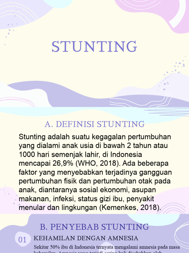 PPT STUNTING | PDF