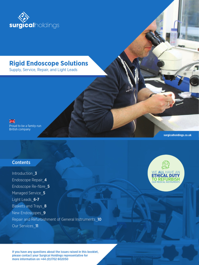 SH Rigid Endoscope Solutions Brochure (1) | PDF