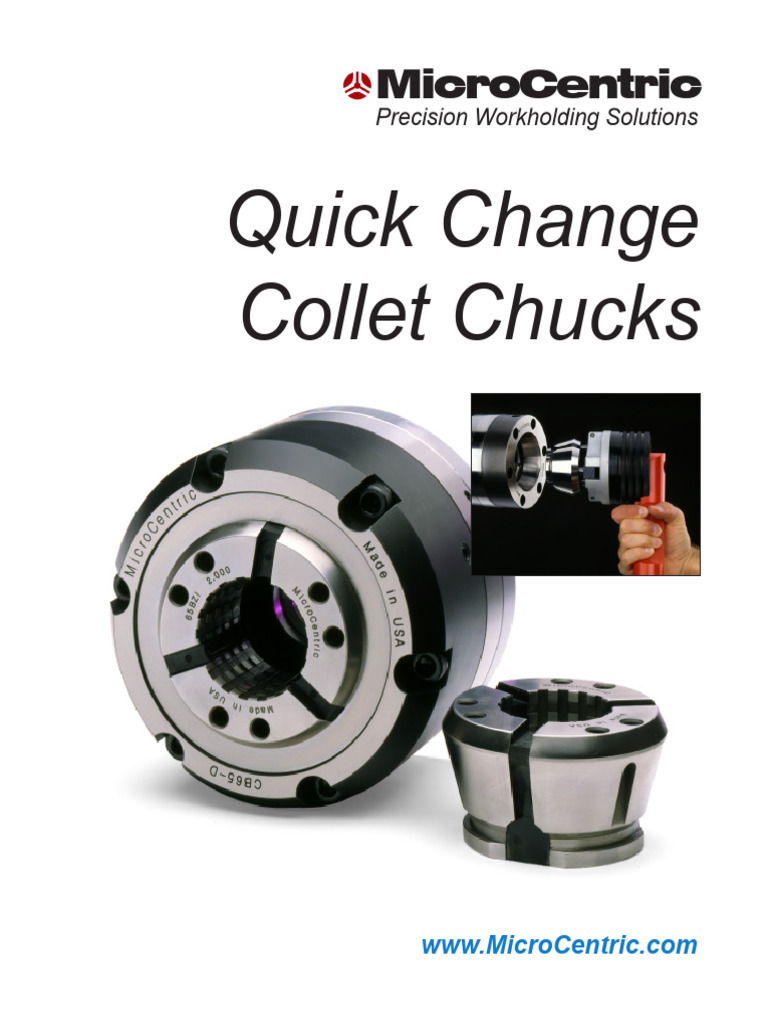 MicroCentric Quick Change Collet Chuck Catalog 0205 | PDF