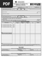Bir Form No. 2304 | PDF | Taxation | Taxes