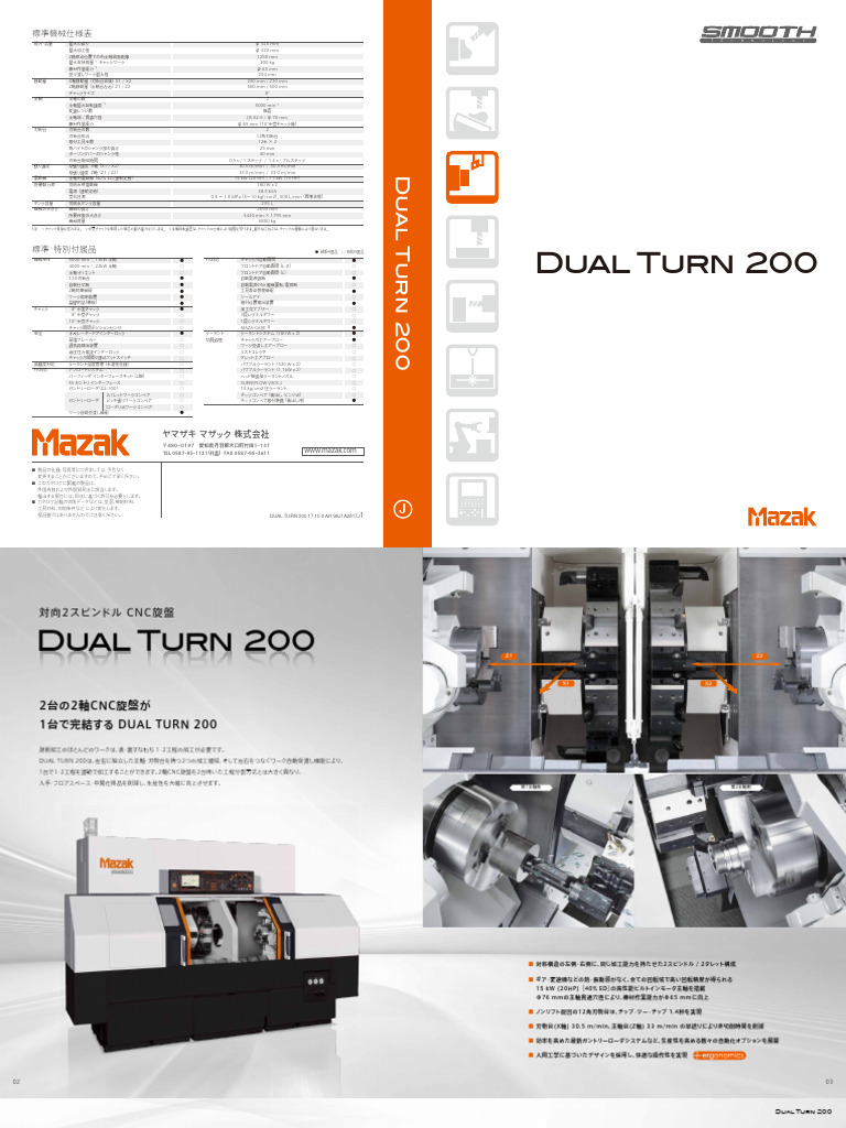 Dual Turn 200 - 99j1a2817j1-1710 | PDF