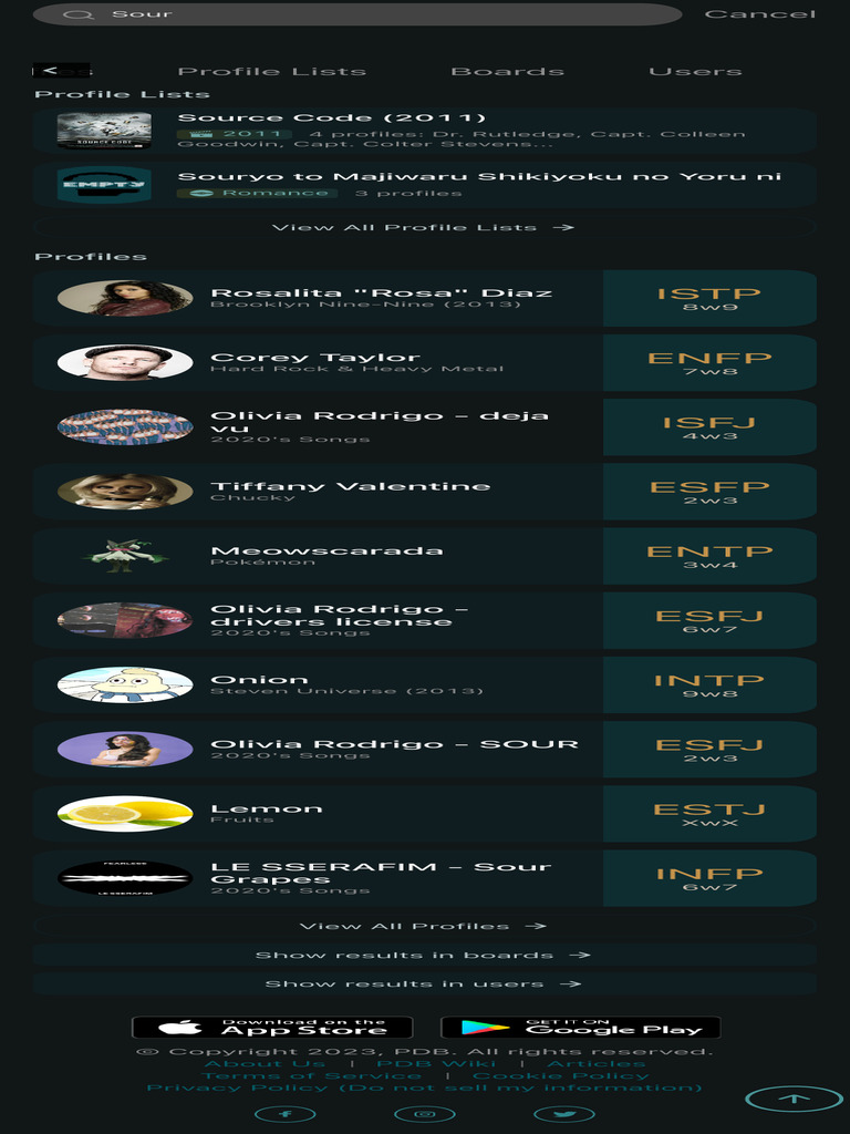 Undefined MBTI, Which Personality - PDB App | PDF